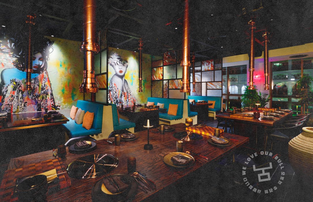 Smoki Moto Dubai - Korean BBQ & Steakhouse Lounge on Palm Jumeirah